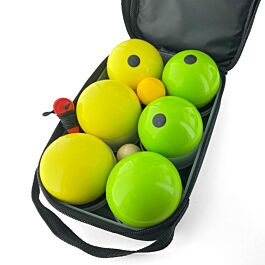 PetanqueShop Jeu de 6 boules PVC initiation