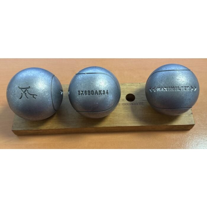 PetanqueShop Toro Petank Inox Striée - 75mm - 690g - Tennis - gravée ♦♦ ...